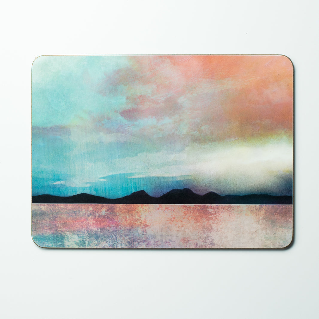 Sets of 4 Table Mats – Cath Waters Scottish Landscapes