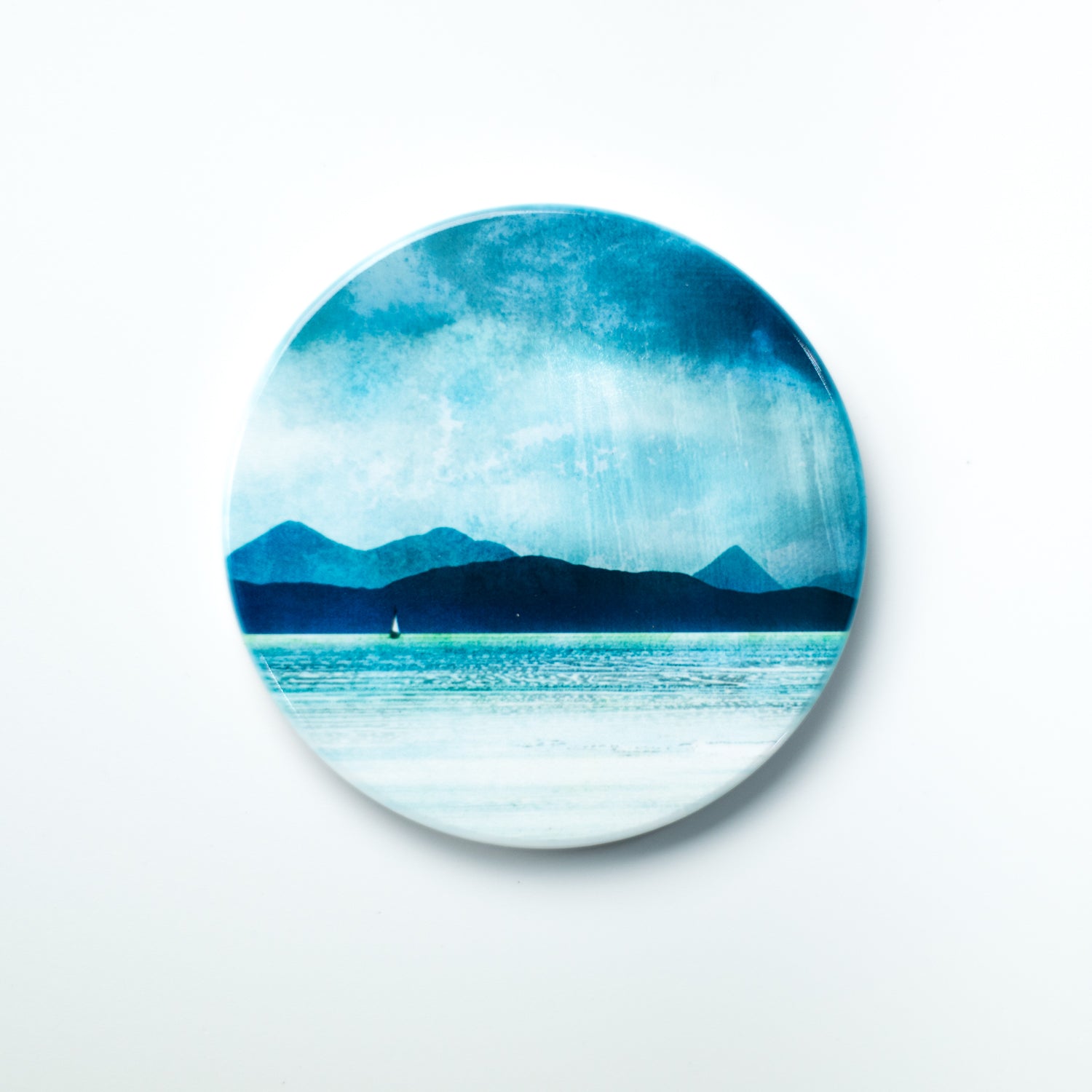 Inner Sound Skye and Scalpay Ceramic Coaster – Cath Waters Scottish ...