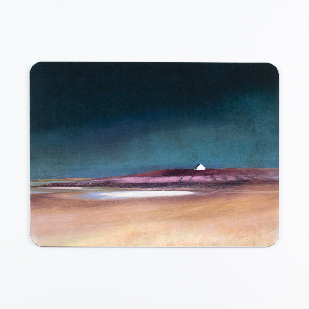 Uist Machair Cork Backed Table Mat – Cath Waters Scottish Landscapes